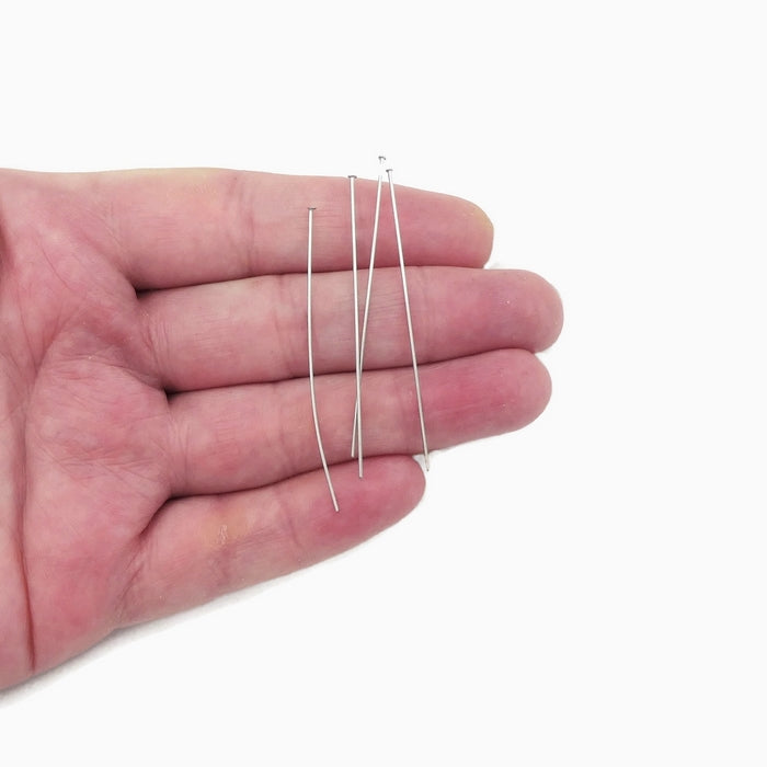 200 Unsorted Stainless Steel 50mm Head Pins – The Craft Armoury